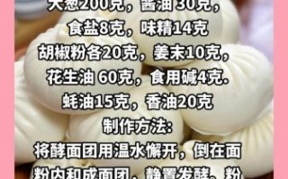 包子发面500克面粉配方_包子发面比例怎么调