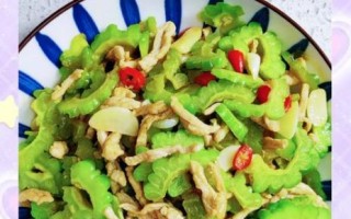 苦瓜炒肉怎么做不苦_苦瓜炒肉的家常做法