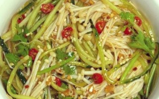 拌金针菇怎么做好吃_金针菇凉拌做法大全