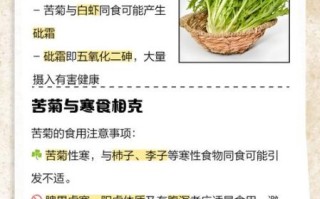 苦菊不能和什么一起吃_苦菊相克食物有哪些