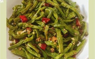 干煸豇豆角怎么做_干煸豇豆角用不用焯水