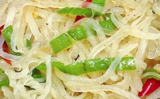 炒白萝卜丝怎么炒好吃_白萝卜丝家常做法步骤