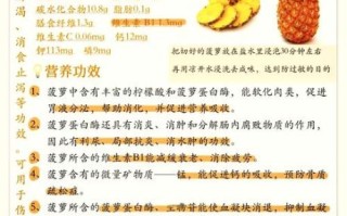 菠萝的功效与作用及禁忌_什么人不能吃菠萝