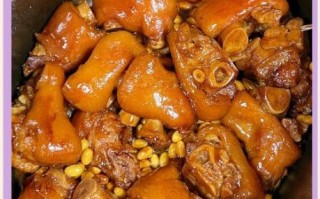 黄豆焖猪脚最正宗的做法窍门_黄豆焖猪脚怎么做好吃又软糯