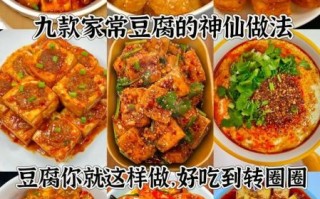 豆腐的做法大全家常怎么做好吃_豆腐怎么炒才入味