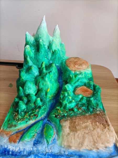 山体模型怎么做_山体模型用什么材料-第3张图片-山城妙识