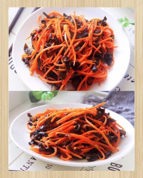 木耳胡萝卜炒肉怎么做_炒多久才嫩-第2张图片-山城妙识