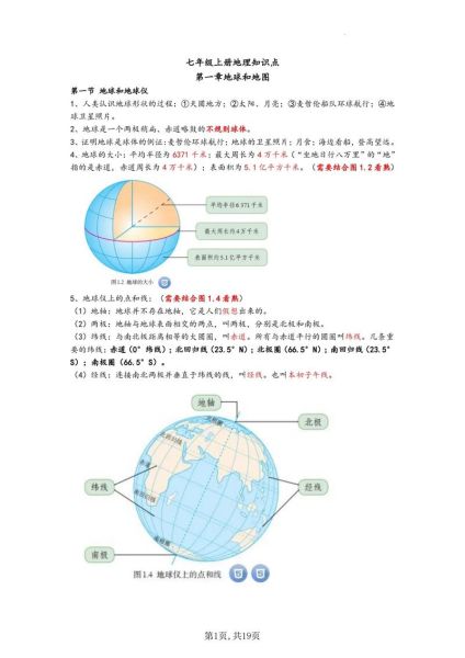 七年级地理怎么学_地理七年级知识点有哪些-第2张图片-山城妙识 七年级地理怎么学_地理七年级知识点有哪些-第2张图片-山城妙识