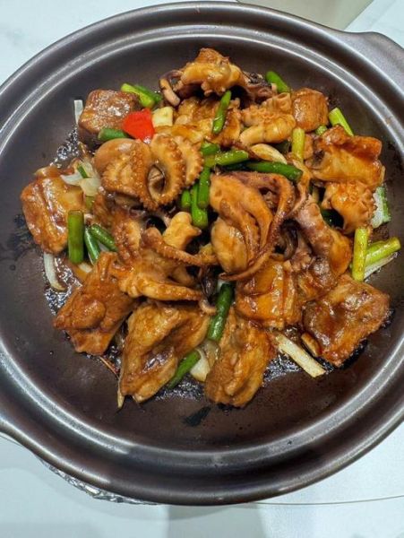 八爪鱼炖肉怎么做_八爪鱼炖肉的家常做法-第2张图片-山城妙识