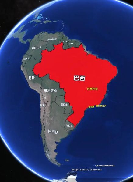 巴西地理位置特征_巴西为什么这么大-第1张图片-山城妙识 巴西地理位置特征_巴西为什么这么大-第1张图片-山城妙识