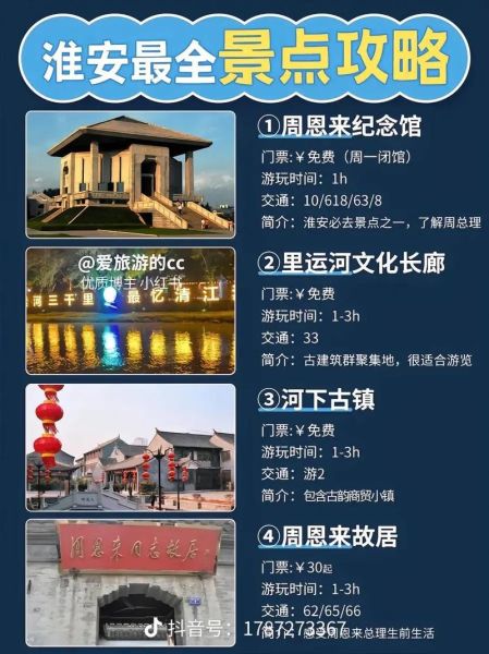 淮安景点有哪些值得去_淮安一日游怎么安排-第1张图片-山城妙识 淮安景点有哪些值得去_淮安一日游怎么安排-第1张图片-山城妙识