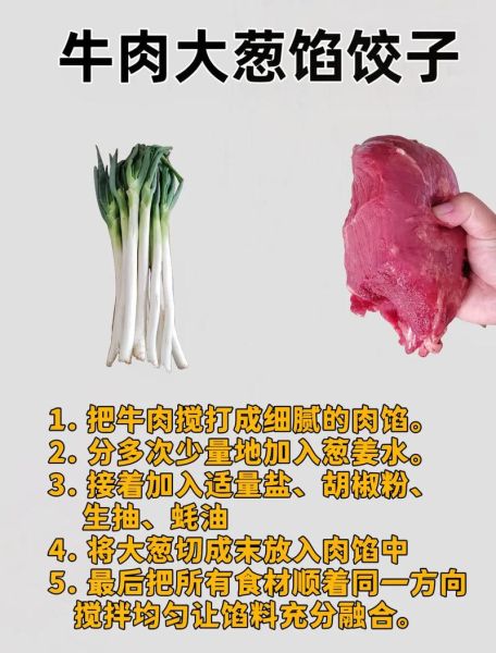 牛肉饺子馅怎么调才嫩_牛肉饺子馅配方比例-第2张图片-山城妙识