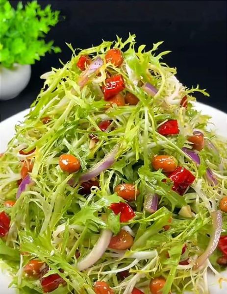 拌苦苣花生米怎么做_苦苣花生米凉拌窍门-第3张图片-山城妙识