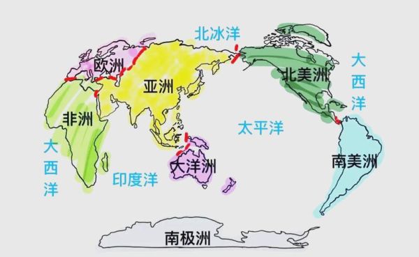 七大洲分界线在哪里_四大洋面积排名-第1张图片-山城妙识 七大洲分界线在哪里_四大洋面积排名-第1张图片-山城妙识