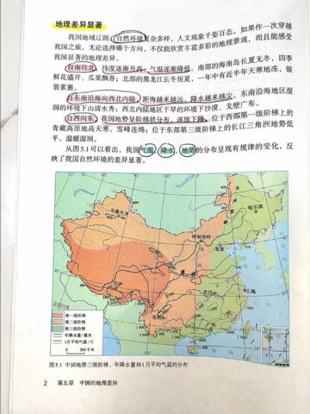 八年级下册地理_中国四大地理区域划分依据-第2张图片-山城妙识