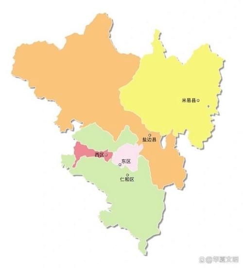 攀枝花在哪里_攀枝花属于哪个省份-第3张图片-山城妙识