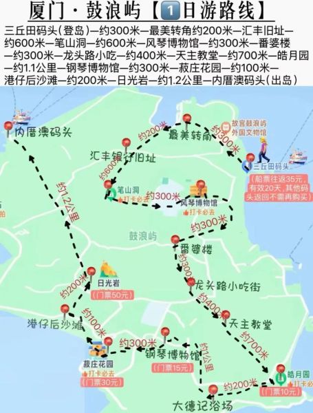 厦门旅游攻略景点必去_鼓浪屿中山路怎么玩-第1张图片-山城妙识
