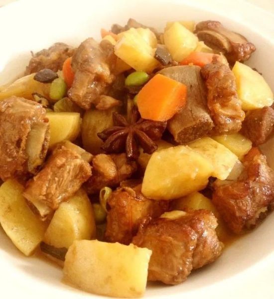 排骨炖土豆怎么做_家常排骨炖土豆步骤-第3张图片-山城妙识