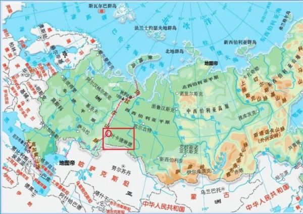 亚洲和欧洲的分界线在哪里_具体经过哪些国家-第1张图片-山城妙识