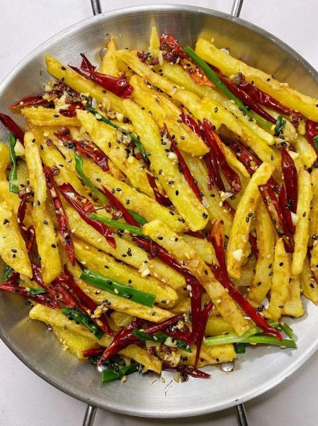 炒土豆条怎么炒才脆_家常做法技巧-第1张图片-山城妙识