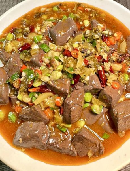 烧血旺的家常做法_血旺怎么做好吃又嫩-第3张图片-山城妙识