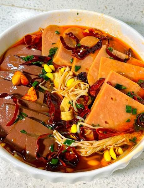 烧血旺的家常做法_血旺怎么做好吃又嫩-第1张图片-山城妙识