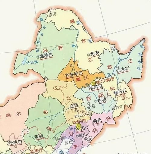 吉林省在哪里_吉林省有哪些城市-第2张图片-山城妙识