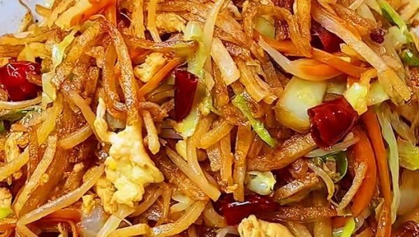 素炒饼丝怎么炒不粘锅_家常做法步骤详解-第1张图片-山城妙识