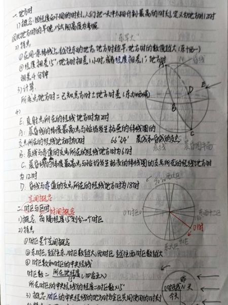 地理必修难点_如何理解时区换算-第1张图片-山城妙识