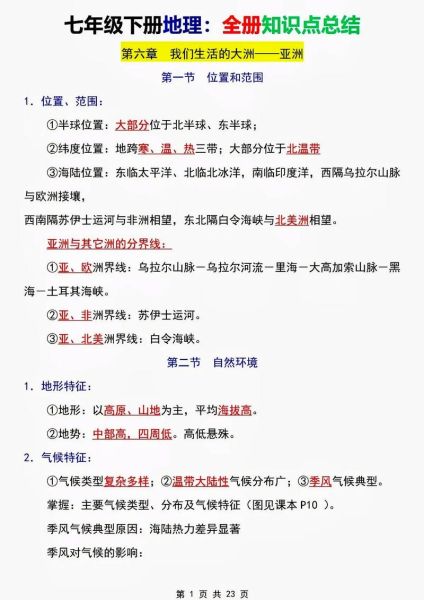 初一地理怎么复习_初一地理复习方法有哪些-第1张图片-山城妙识