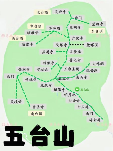 五台山必去景点有哪些_一日游路线怎么安排-第3张图片-山城妙识