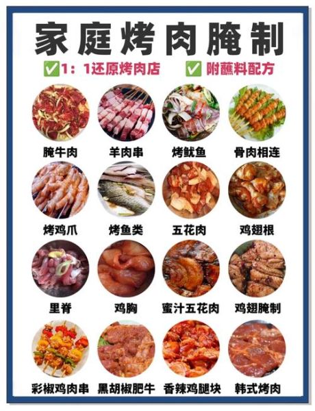 自制烧烤怎么做_家庭烧烤腌制配方-第3张图片-山城妙识