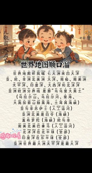 地理儿歌怎么教_地理儿歌有哪些-第1张图片-山城妙识