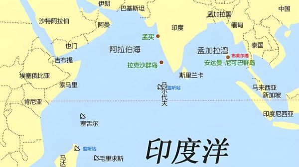印度地理位置在哪_印度属于哪个洲-第3张图片-山城妙识