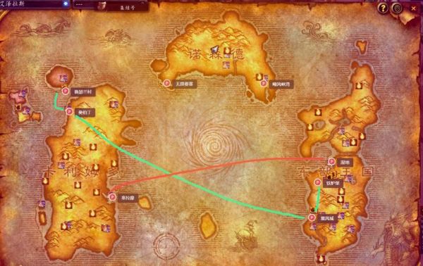 nga艾泽拉斯地理_副本入口在哪-第1张图片-山城妙识