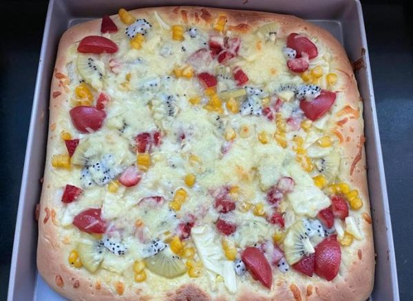 水果披萨怎么做_家庭简易做法-第3张图片-山城妙识 水果披萨怎么做_家庭简易做法-第3张图片-山城妙识