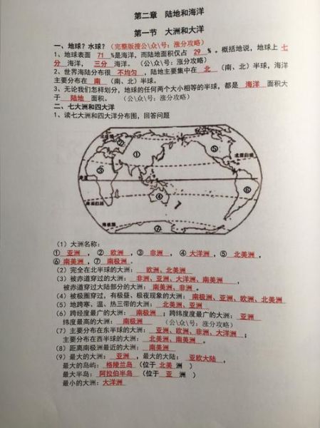 七年级上册地理期中考试重点_地球与地图怎么学-第2张图片-山城妙识 七年级上册地理期中考试重点_地球与地图怎么学-第2张图片-山城妙识