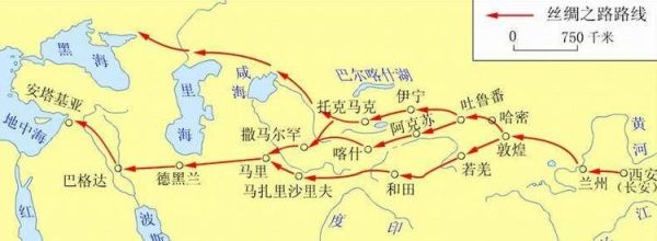 古代丝绸之路贸易路线_丝绸之路历史地理化学-第3张图片-山城妙识
