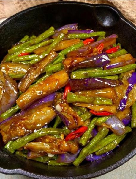 紫茄子炒豆角怎么做_紫茄子炒豆角的家常做法-第3张图片-山城妙识 紫茄子炒豆角怎么做_紫茄子炒豆角的家常做法-第3张图片-山城妙识