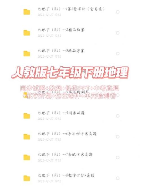 七年级地理下册视频讲解_如何高效掌握-第3张图片-山城妙识