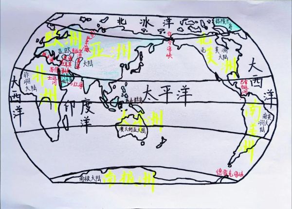 七大洲地理之歌_如何快速记忆世界七大洲-第2张图片-山城妙识