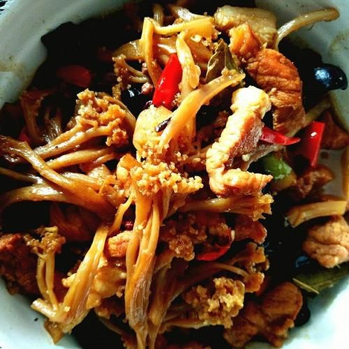 干菜花怎么泡发_干菜花炒肉的家常做法-第1张图片-山城妙识