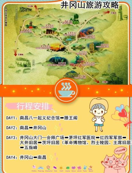 井冈山旅游景点有哪些_井冈山三日游怎么安排-第1张图片-山城妙识