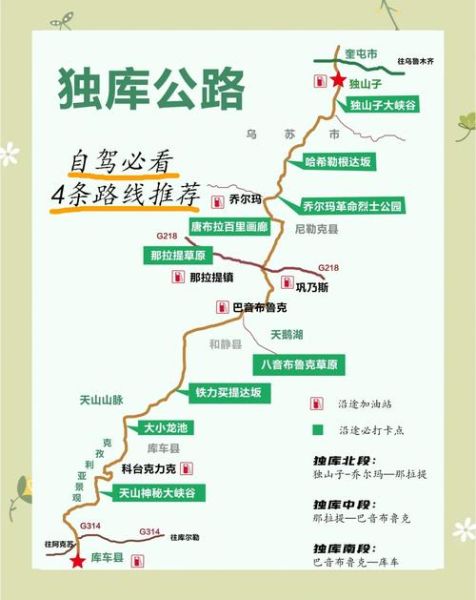 独库公路沿途景点有哪些_独库公路自驾游最佳时间-第2张图片-山城妙识 独库公路沿途景点有哪些_独库公路自驾游最佳时间-第2张图片-山城妙识