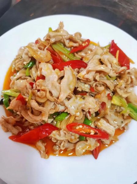 炒肚片怎么炒才脆_家常炒肚片的做法步骤-第2张图片-山城妙识