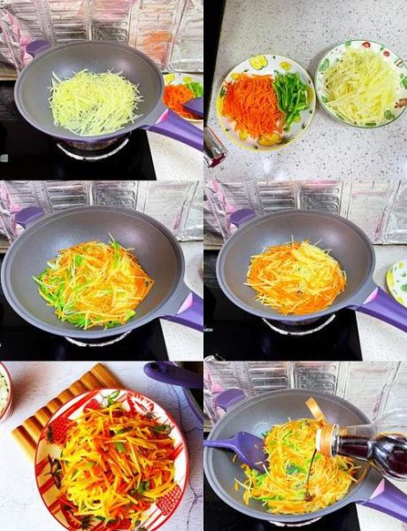 土豆丝胡萝卜丝怎么炒_土豆丝胡萝卜丝焯水吗-第1张图片-山城妙识