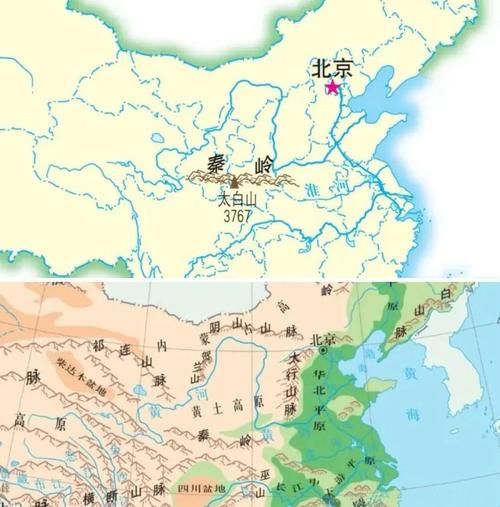 秦岭淮河一线南北气候差异_中国南北分界线在哪里-第1张图片-山城妙识