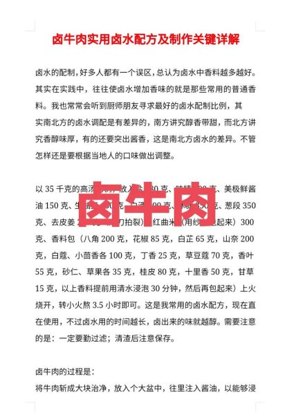 卤牛肉怎么做才入味_卤牛肉需要焯水吗-第1张图片-山城妙识 卤牛肉怎么做才入味_卤牛肉需要焯水吗-第1张图片-山城妙识