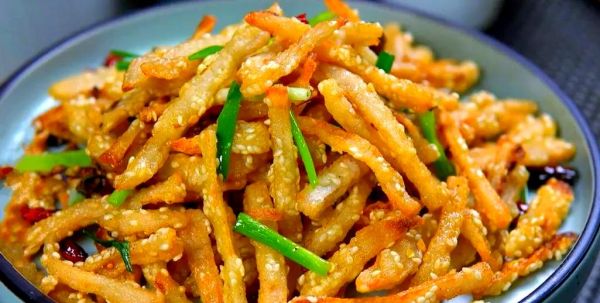 干煸藕丝怎么做才酥脆_干煸藕丝家常做法-第3张图片-山城妙识 干煸藕丝怎么做才酥脆_干煸藕丝家常做法-第3张图片-山城妙识