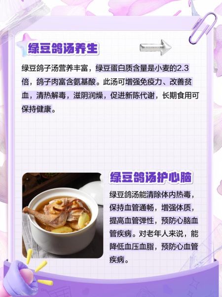 鸽子绿豆汤怎么做_鸽子绿豆汤的功效与禁忌-第2张图片-山城妙识 鸽子绿豆汤怎么做_鸽子绿豆汤的功效与禁忌-第2张图片-山城妙识